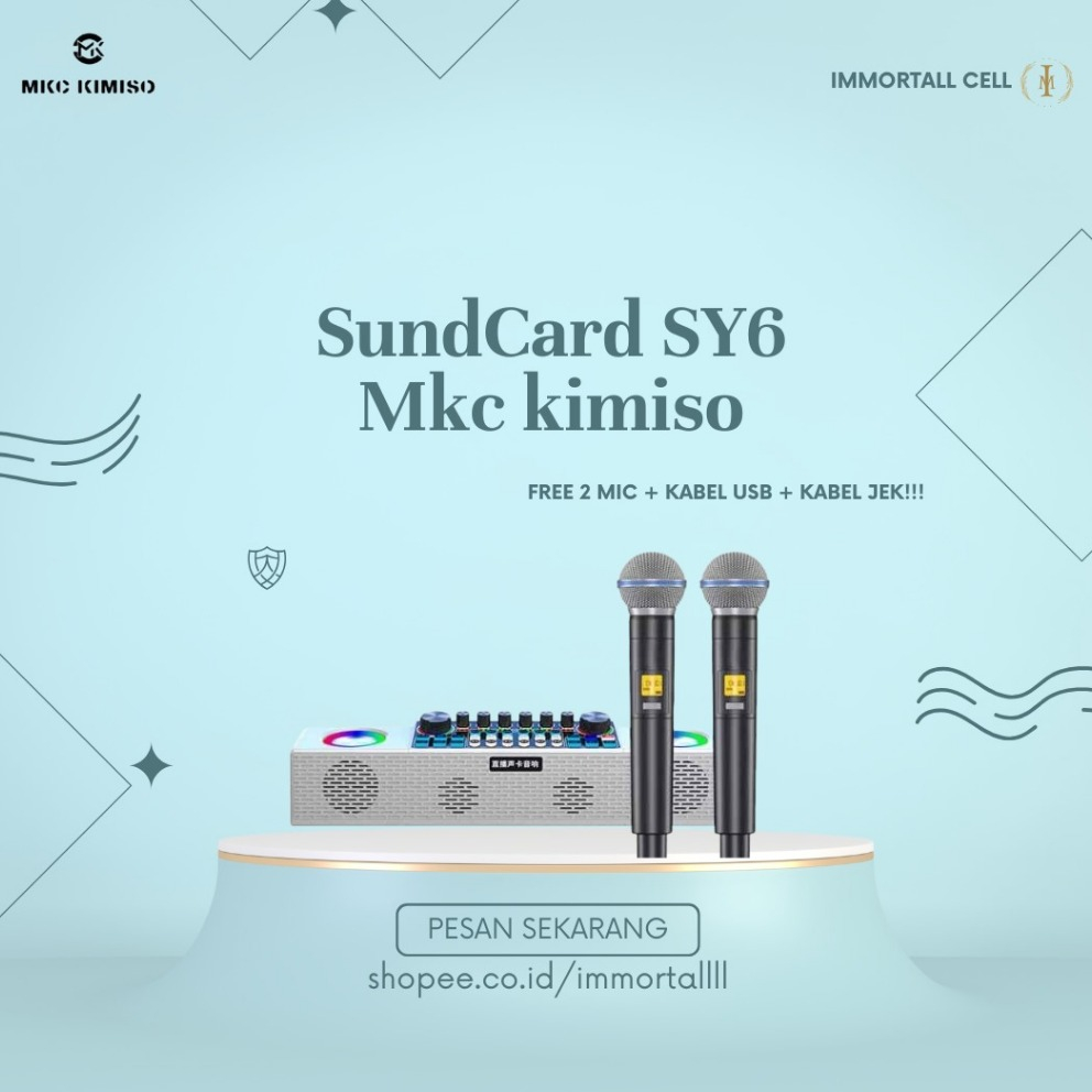 Jual soundcard speaker all-in-one SY6/Bluetooth sound card with ...