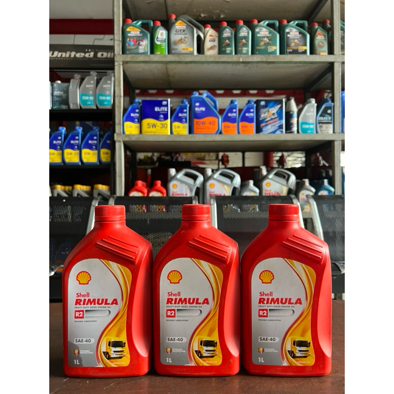 Jual Oli Shell Rimula R2 SAE 40 Kemasan 1Lt | Shopee Indonesia