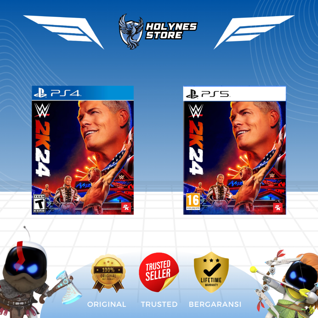 Jual WWE 2K24 PS 4 PS 5 | Shopee Indonesia