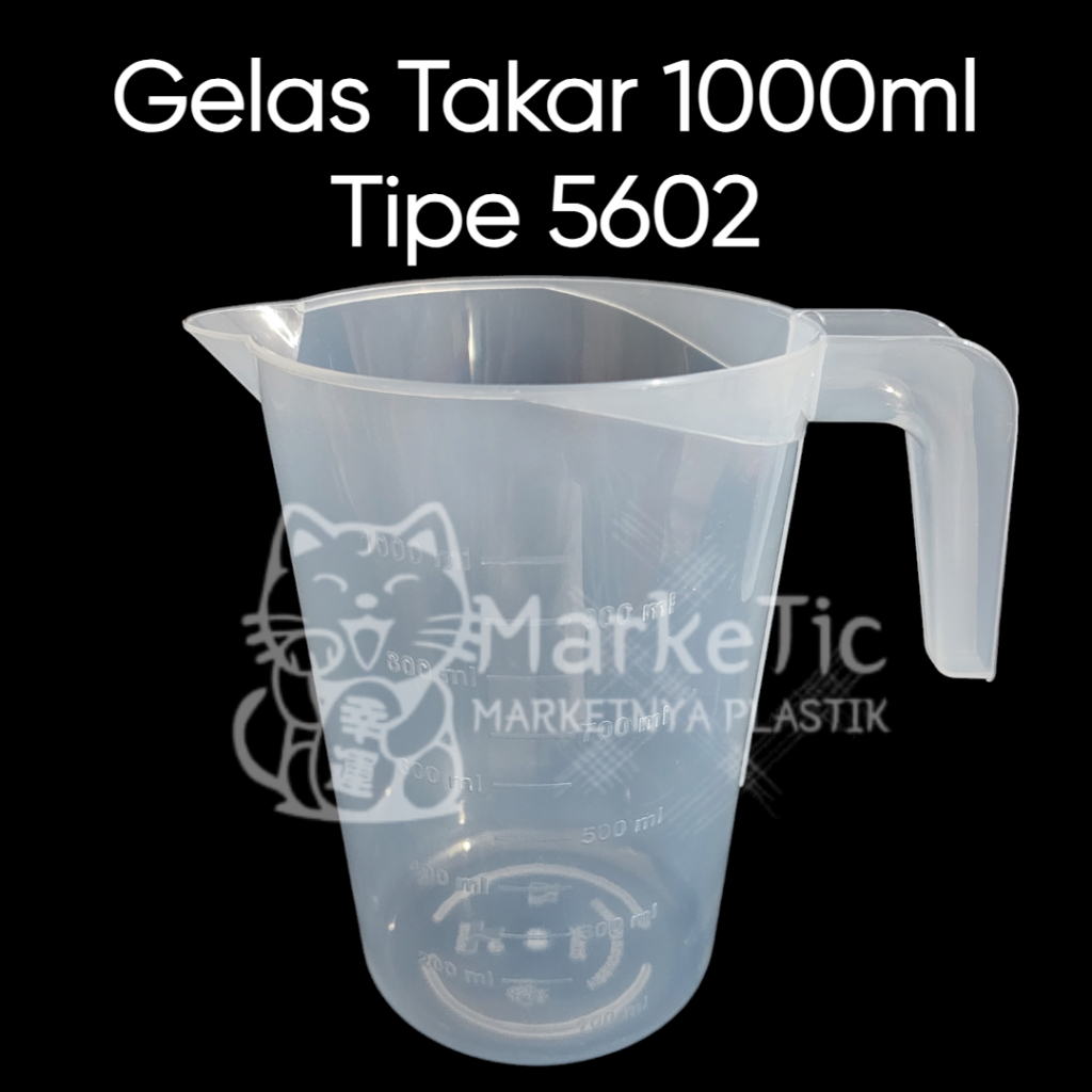 Jual Gelas Takar T-5602 1000ml / Gelas Ukur Volume / Gelas Takaran ...