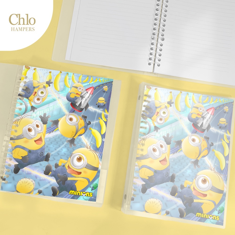 Jual Binder A5 Minions ( Loose Leaf Aesthetic Notebook Planner Buku ...