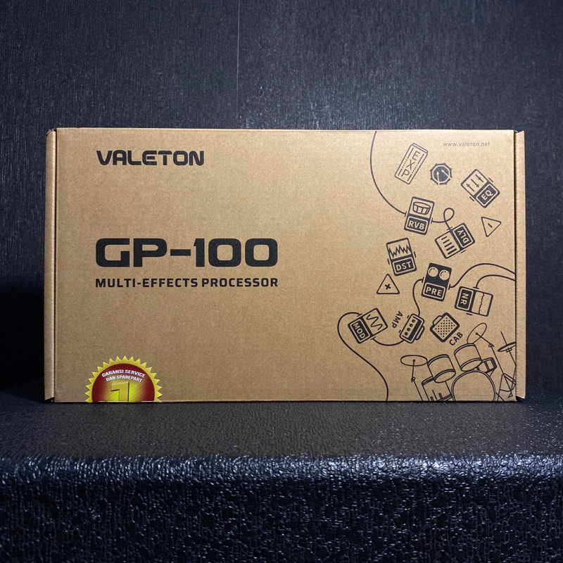 Jual Valeton GP100 Guitar/Bass Multi Effects Unit (Bonus IR & Preset ...
