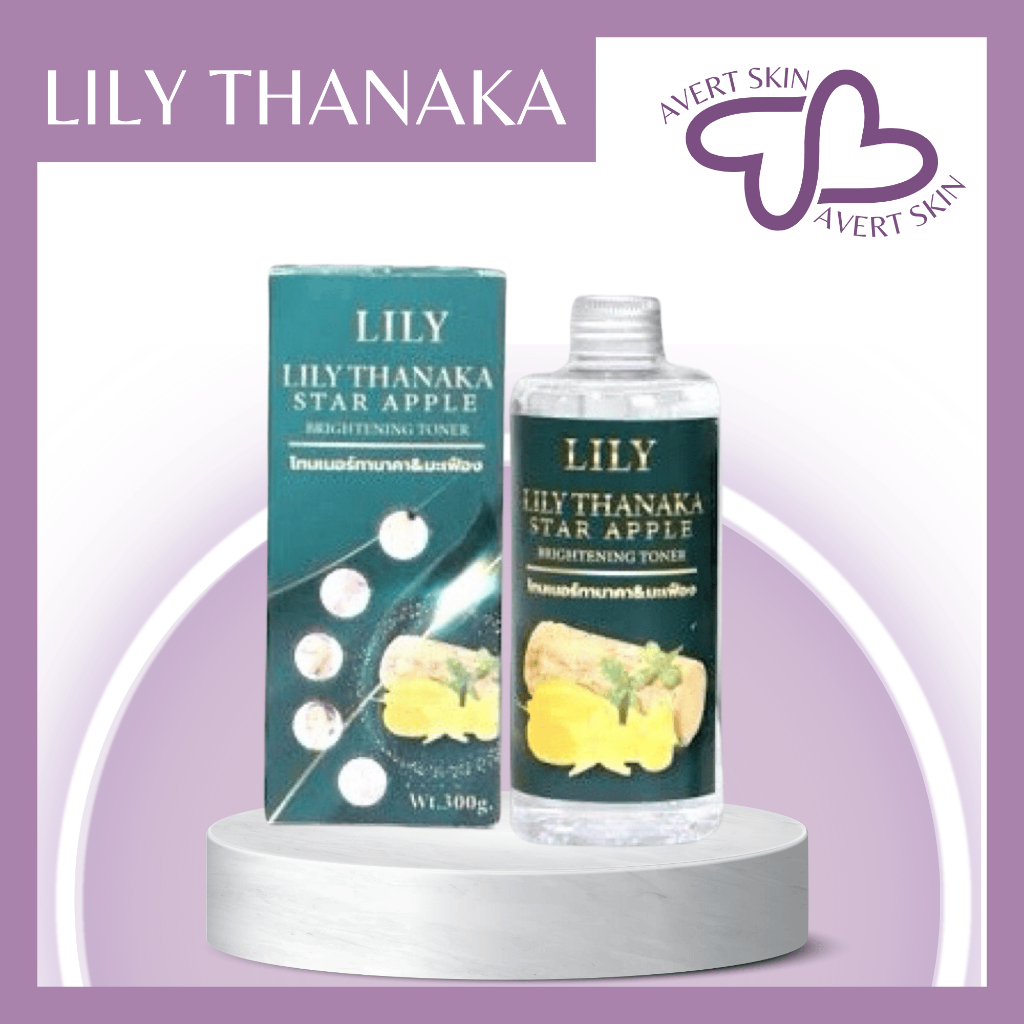 Jual LILY THANAKA STAR APPLE BRIGHTENING BODY TONER 300GR | LILY ...