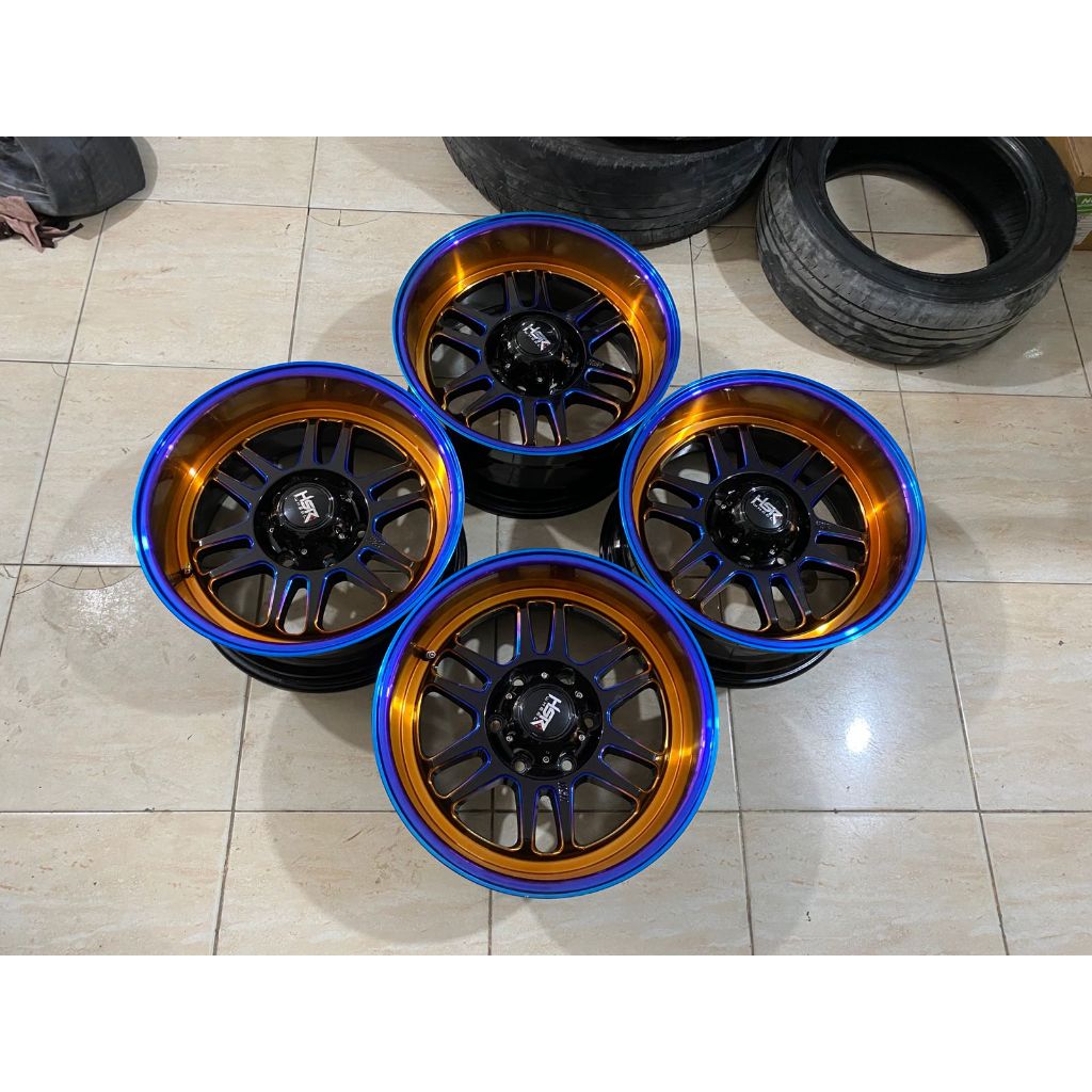 Jual Velg Seken Racing HSR RAINBOW R17 Fortuner Ring 17 Baut 6x139,7 ...