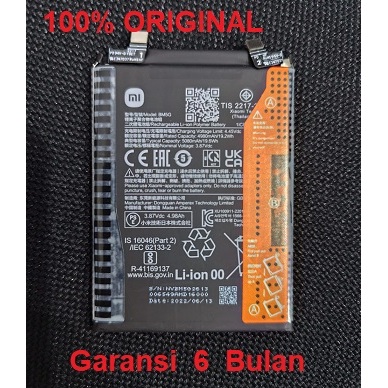 Jual Baterai Battery XIAOMI Poco X4 GT Redmi Note 11T Pro BM5G Original ...