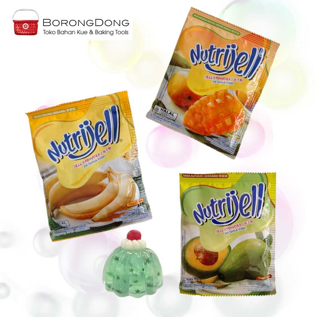 Jual Nutrijel New Variant 30g (Pisang / Mangga Gedong /Avocado ...