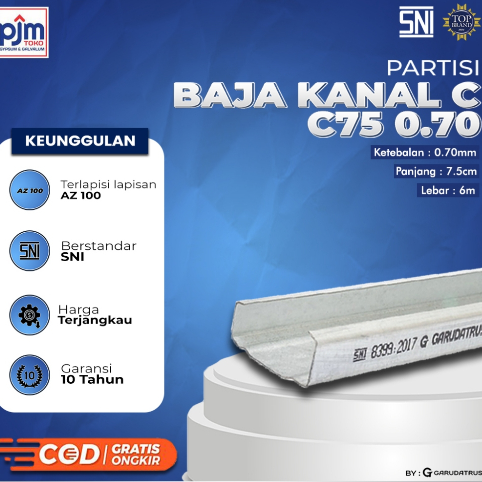 Jual BAJA RINGAN GARUDA KANAL C75 0,70 | Shopee Indonesia