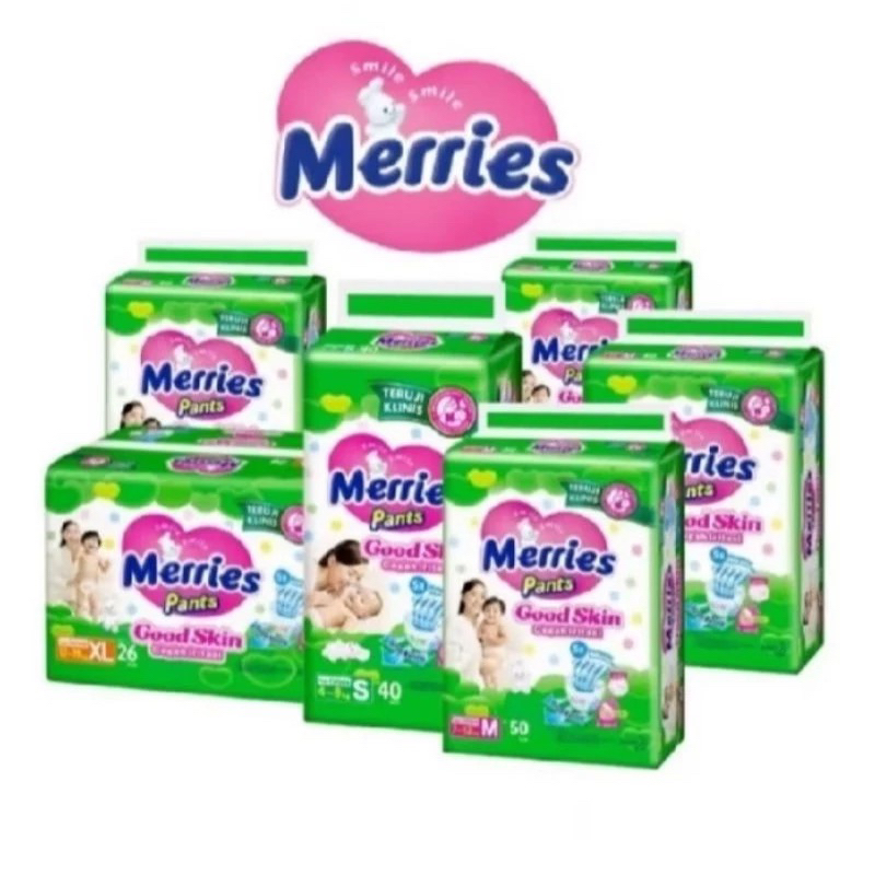 Jual MERRIES STANDAR (NBS40 ’ M32 ’ L28 ’ XL26 ’ XXL28) | Shopee Indonesia