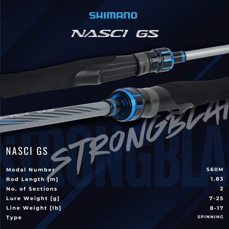 Jual JORAN SHIMANO NASCI 2024 GS 180CM FUJI | Shopee Indonesia