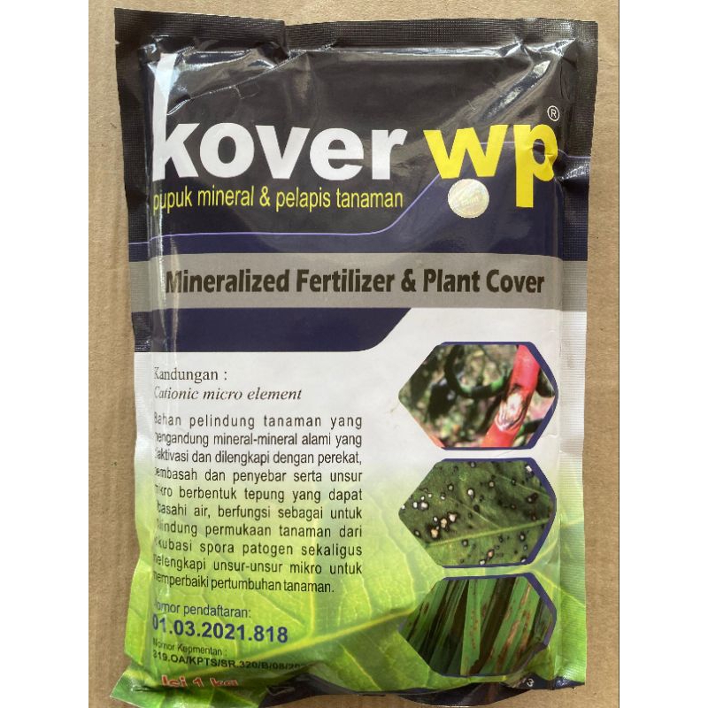 Jual Pupuk KOVER WP Pupuk Mineral & Pelapis Tanaman isi 1kg | Shopee ...