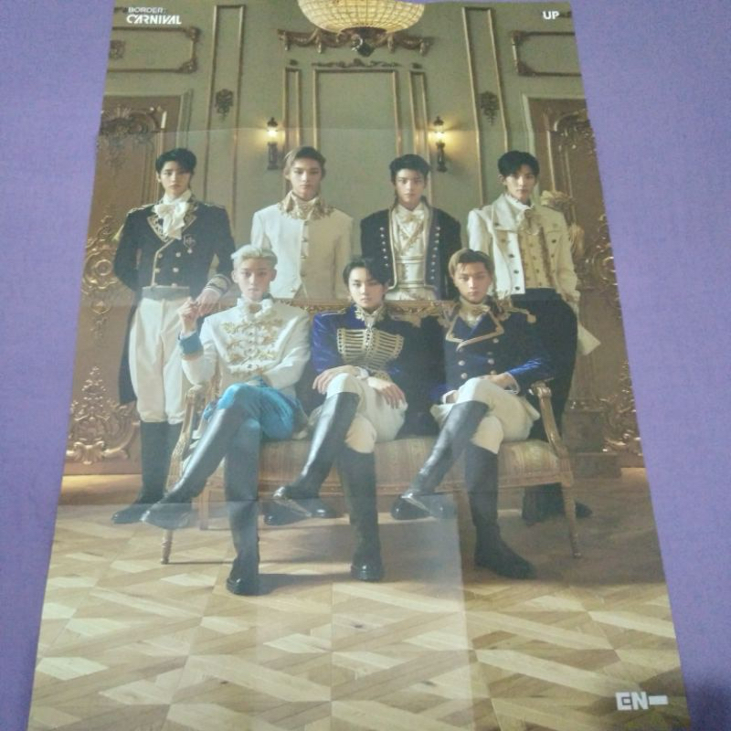 Jual POSTER Enhypen Border Carnival Up Version | Shopee Indonesia