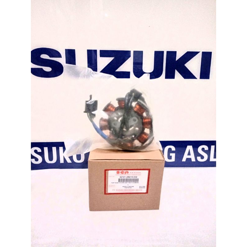 Jual spull set stator Assy suzuki satria Fu 150 karbu asli original part ( SGP) | Shopee Indonesia