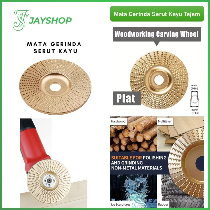 Jual Mata Gerinda Serut Kayu Rata Cembung Mata Gerinda Carving Saw Wood ...