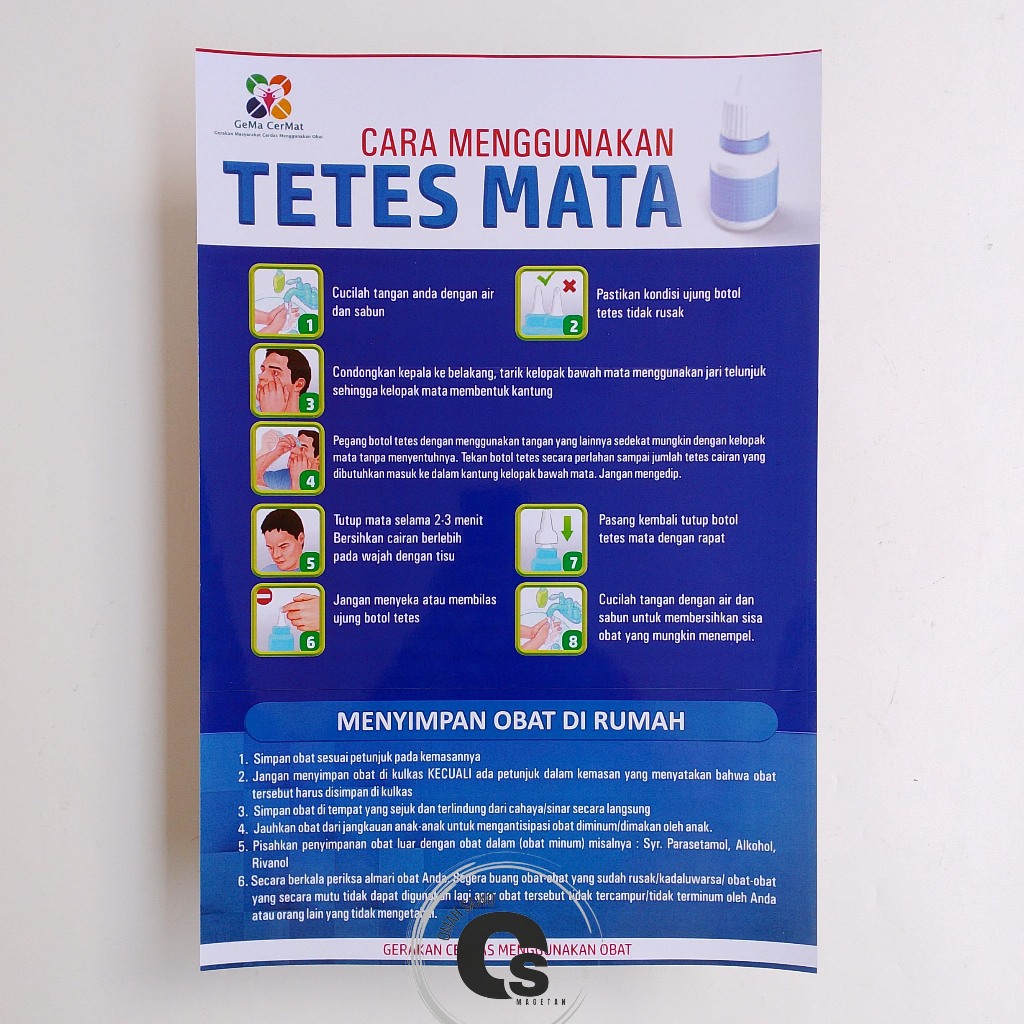 Jual Poster Cara Menggunakan Obat Tetes Mata - Poster PIO - Farmasi ...