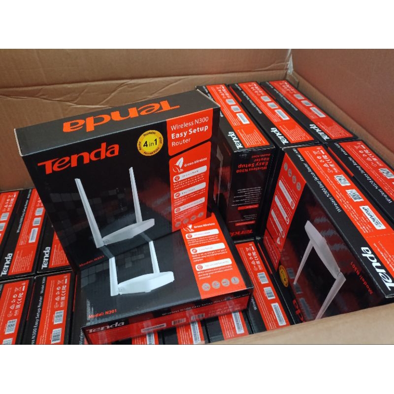 Jual Router Tenda N301 Easy Setup 300Mbps | Shopee Indonesia