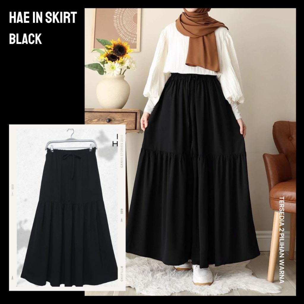 Jual Rok crinkle premium rok kringkel panjang premium skirt vintage rok ...