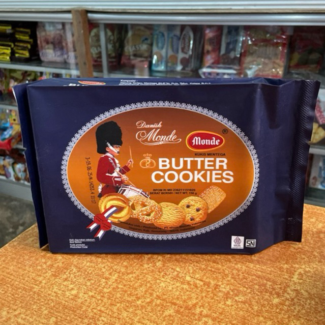 Jual MONDE BUTTER COOKIES 150gr | Shopee Indonesia