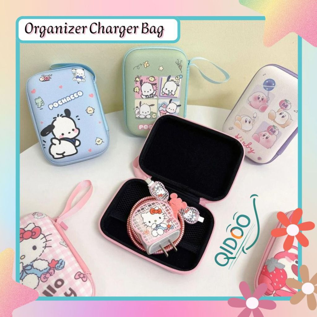 Jual Travel Organizer Bag Plus 5in1 Case Charger Untuk iPhone 18W/20W ...