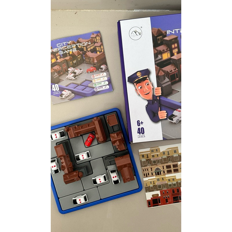 Jual City Interception Game mainan polisi dan penjahat mainan ...