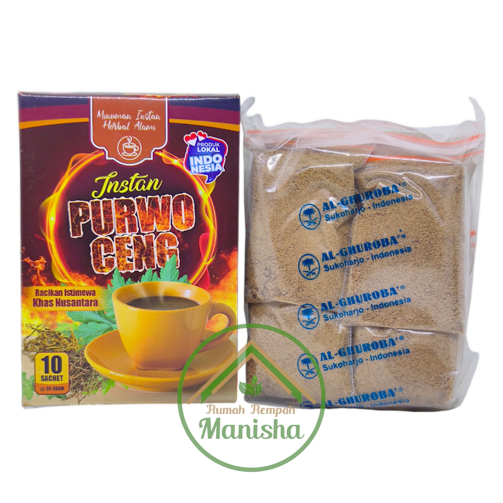 Jual Instan Purwoceng Herbal Al-Ghuroba Isi 10 Sachet | Shopee Indonesia