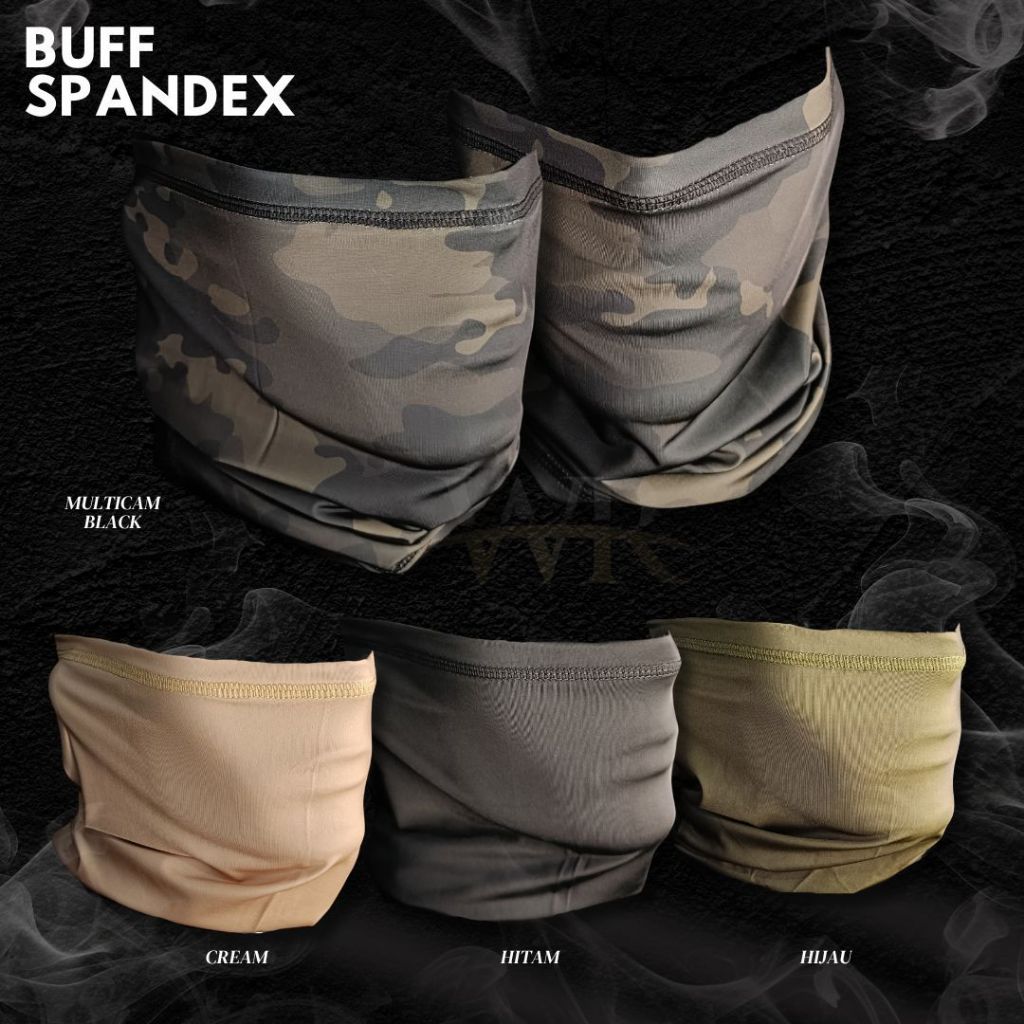 Jual Buff Tactical Bahan Spandex / Tactical Buff / Buff Bahan Spandek ...