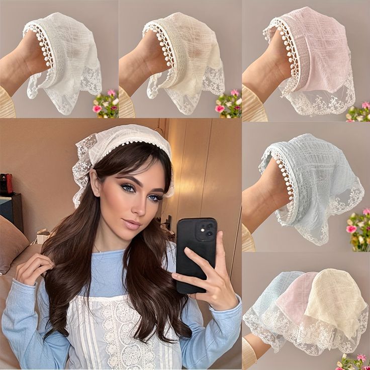 Jual Elegant Lace HeadBand Scarf - Bando Korea - Bando Ritsuki | Shopee ...