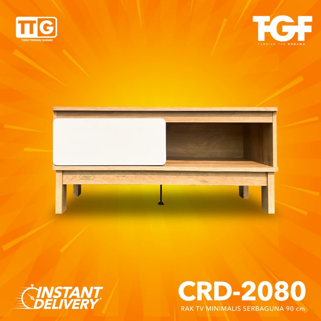 Jual TGF Meja / Rak TV Serbaguna Minimalis Dengan Laci Serbaguna CRD ...