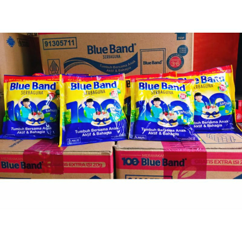 Jual Blue band / Blueband sachet serbaguna 200gr per sachet | Shopee ...