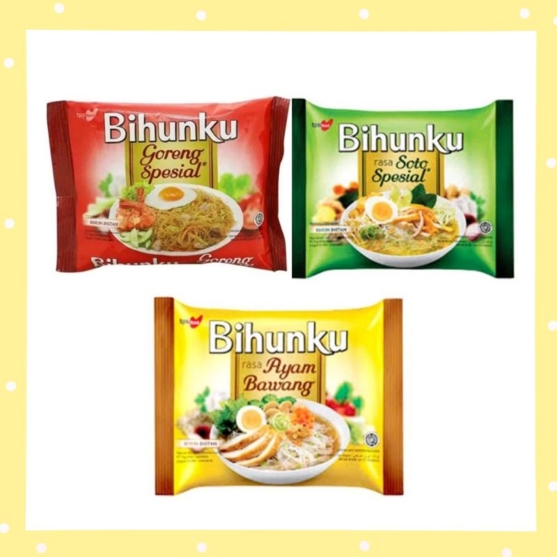 Jual Bihunku 70 gr Rasa Mie Goreng, Soto, Ayam Bawang | Shopee Indonesia