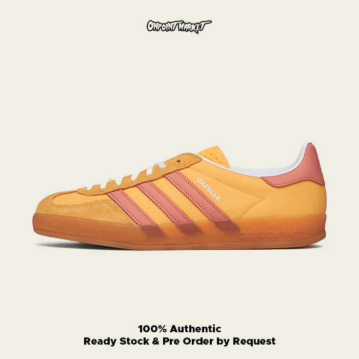 Jual Adidas Gazelle Indoor Semi Spark Wonder Clay (IE2959) | Shopee ...