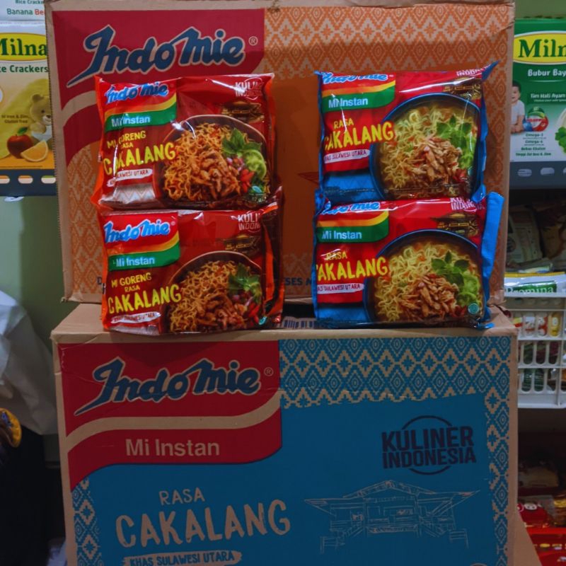 Jual Indomie Kuah & Goreng Rasa Cakalang 82g | Shopee Indonesia