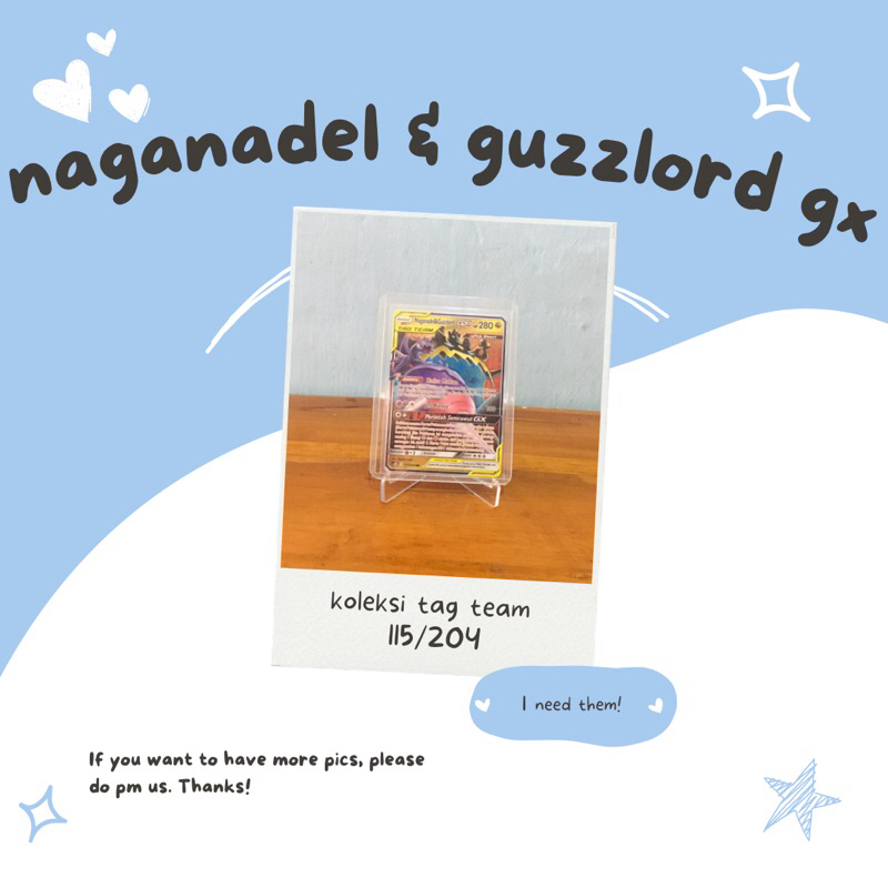 Jual Naganadel & Guzzlord GX RR AC3B 115/204 Pokemon TCG Indonesia ...