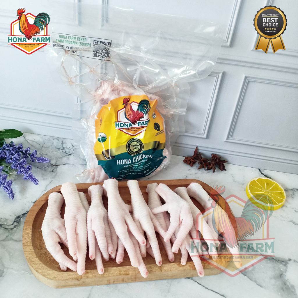 Jual Hona Farm Ceker Ayam Organik Probiotik (500gr) | Shopee Indonesia