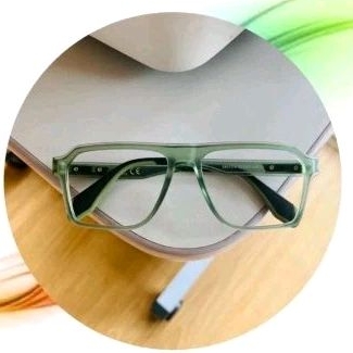 Jual kacamata photocromic progresif frame kotak persegi tangkai elastis ...