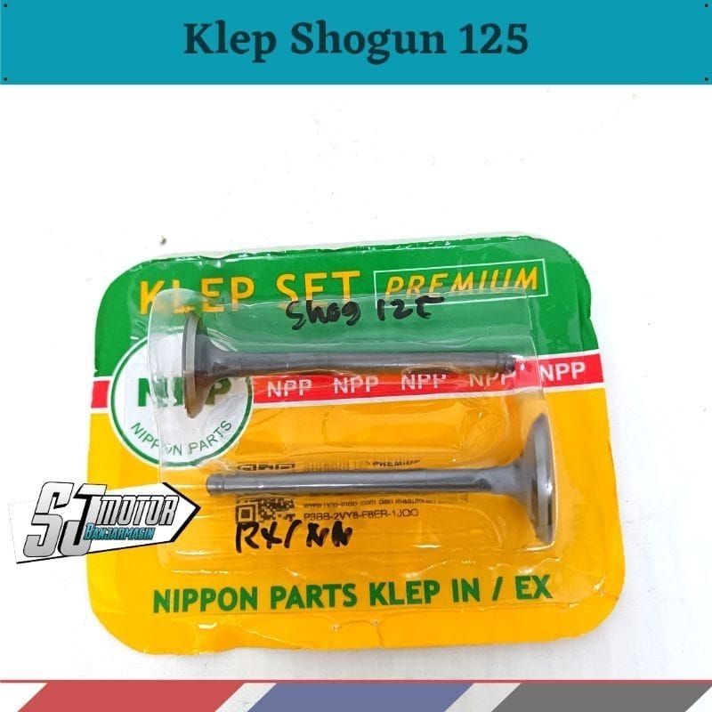 Jual Klep Klip Valve Set NPP Shogun 125 NP RR NF | Shopee Indonesia