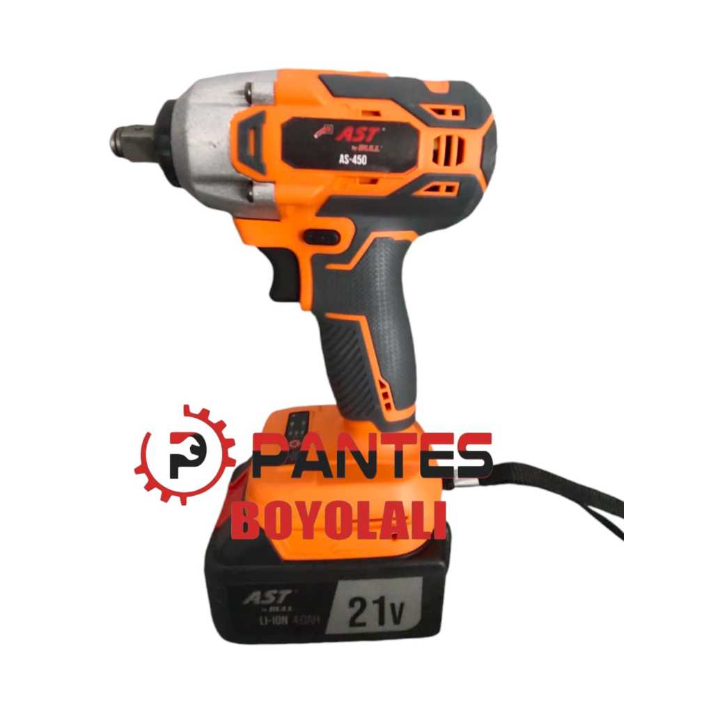 Jual PWR TOOL IMPACT CORDLESS AST AS-450 21V / AST Mesin Impact Wrench - Pembuka Baut Baterai 1/ ...