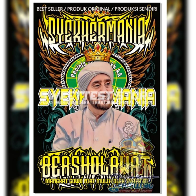 Jual 1 HARI JADI + FREE STICKER, BENDERA PRINTING CUSTOM SOLO, CETAK ...