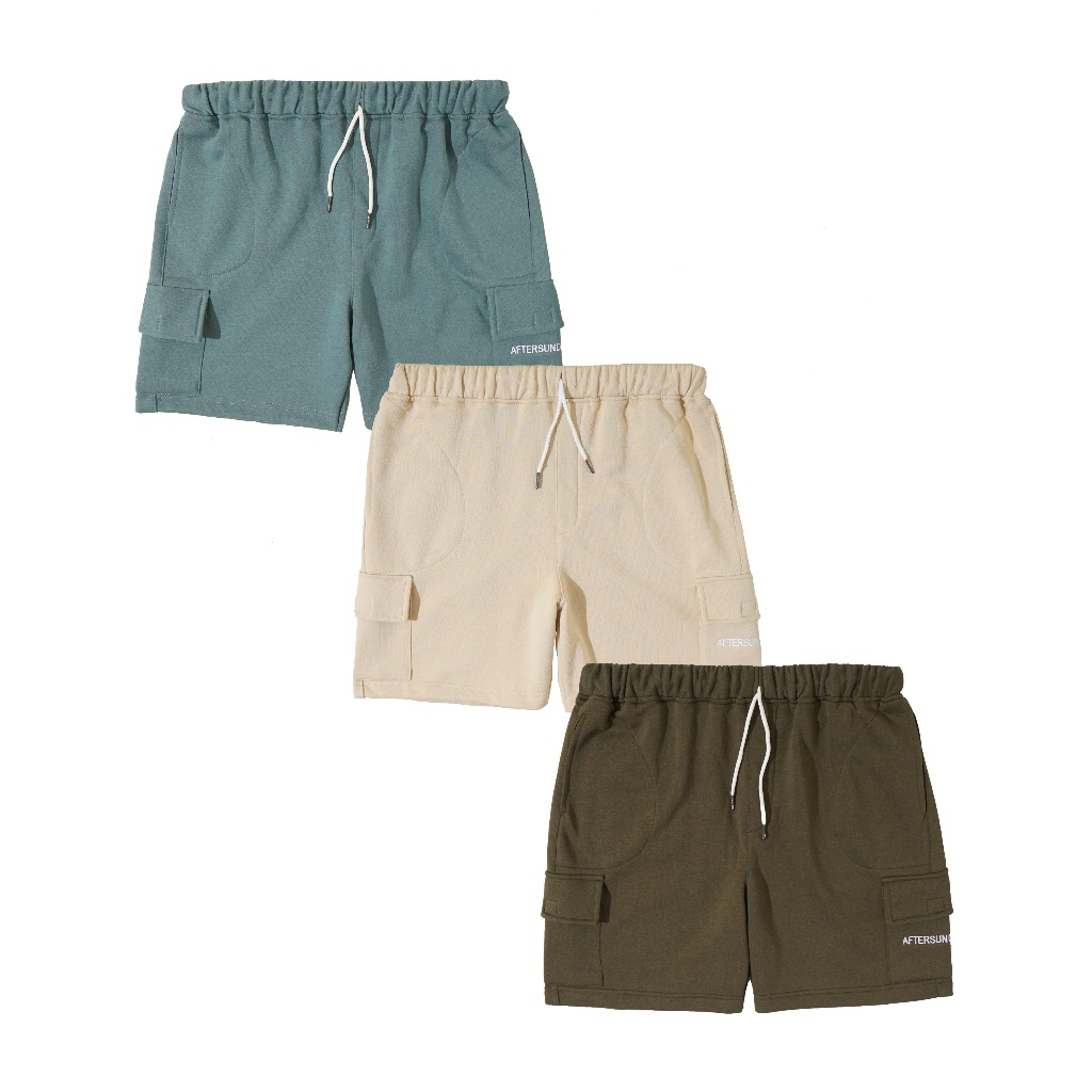 Jual SHORT PANTS | VOLTRON | CREAM | AFTERSUNDAYS | Shopee Indonesia