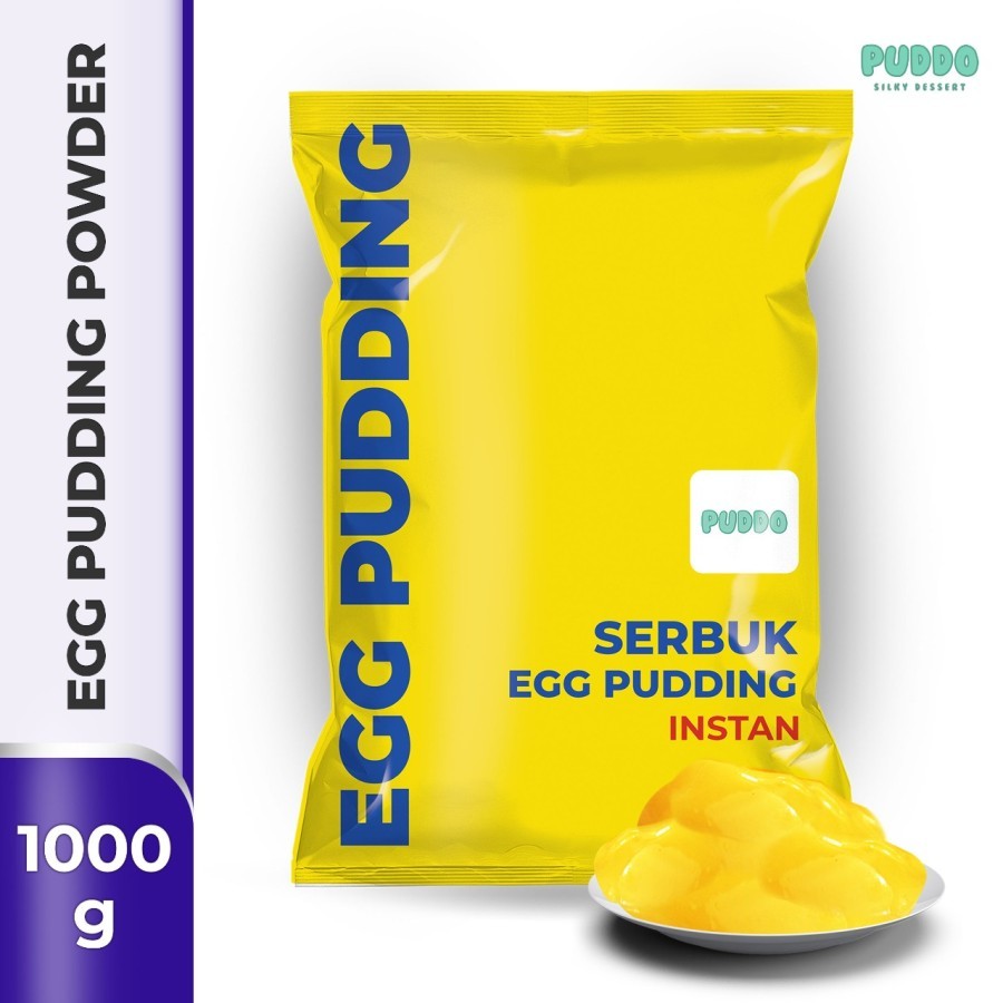 Jual Topping Minuman Egg Pudding Bubuk Puddo 1Kg | Shopee Indonesia