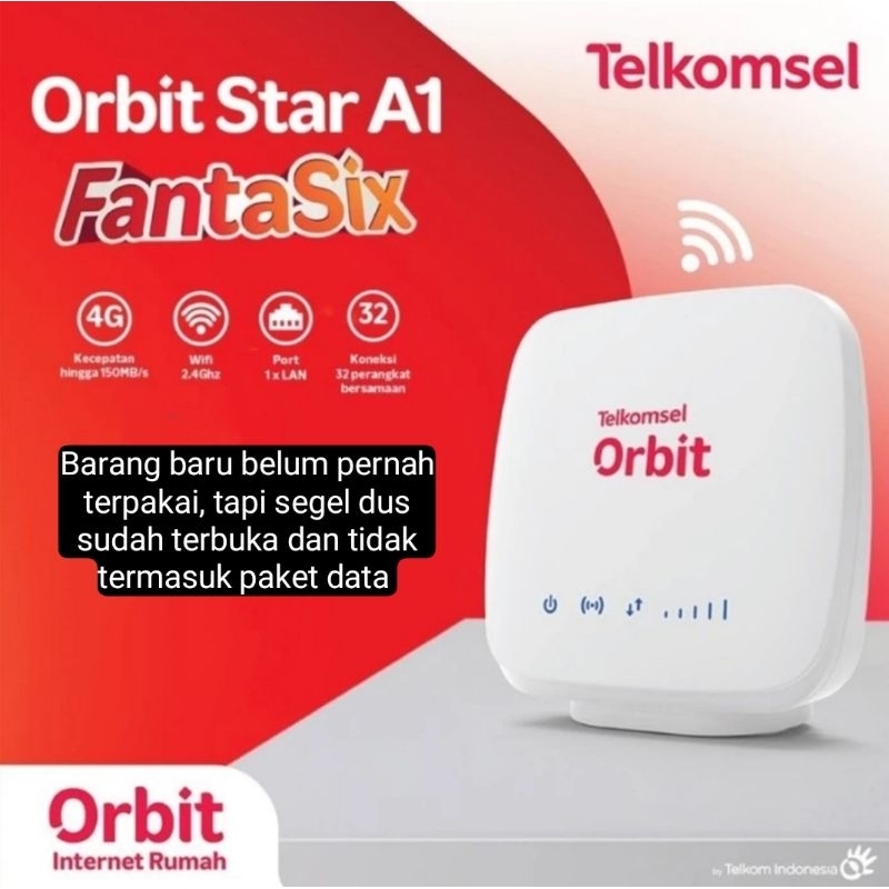 Jual Orbit Star A1 Modem Router Telkomsel (Kondisi baru tapi segel ...