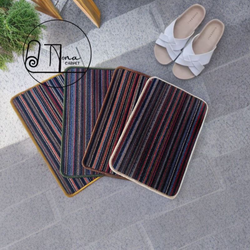 Jual Keset Kaki Stripe Antislip 40x60cm Motif Salur Aesthetic Keset ...