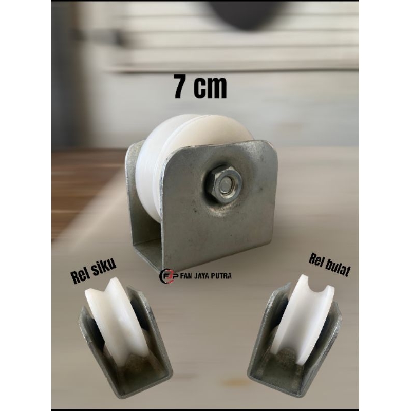 Jual Roda Nilon Ukuran 7cm | Roda Nilon Pagar Besi | Roda Nilon solusi ...