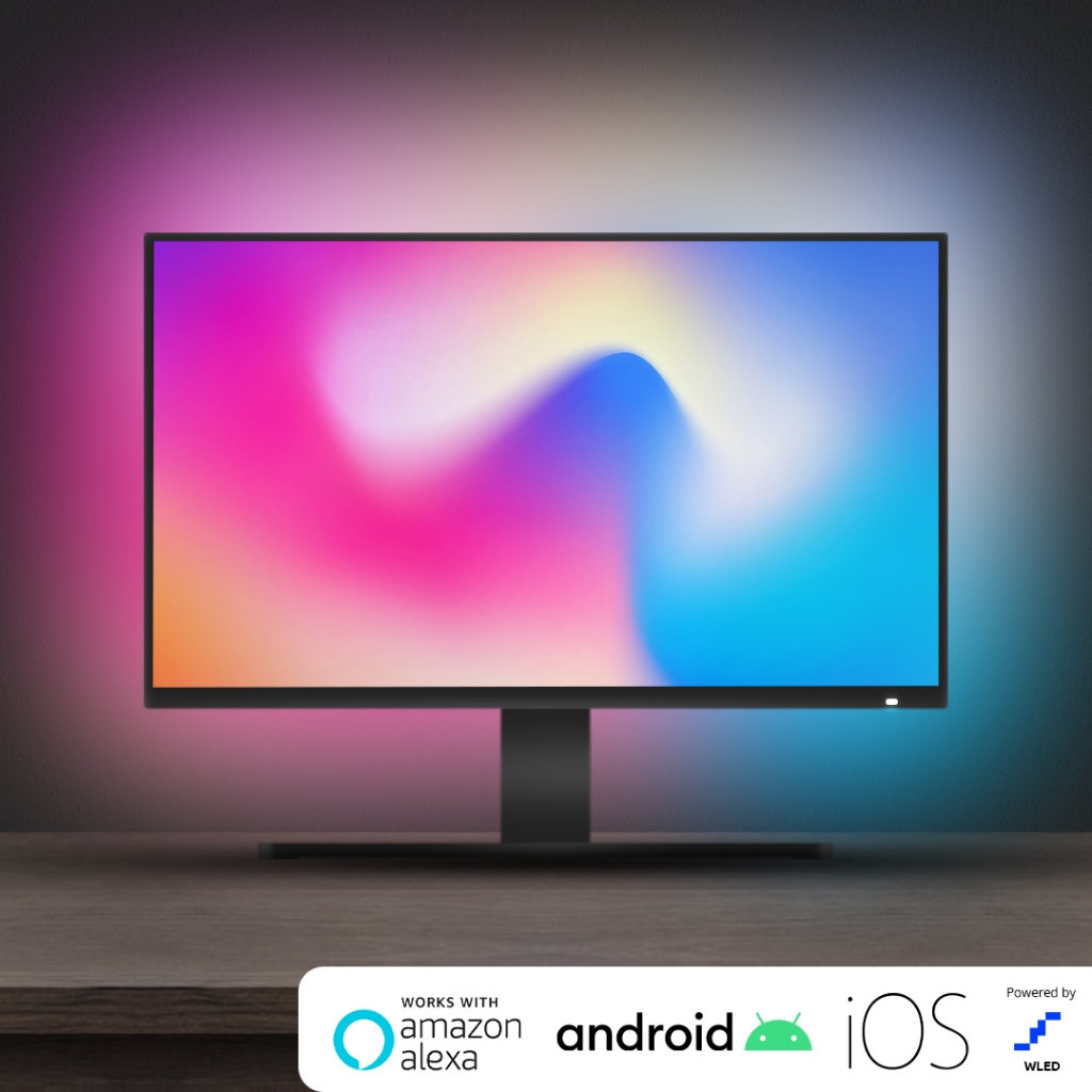 Jual Nova Ambient Light Sync For PC Monitor | Shopee Indonesia