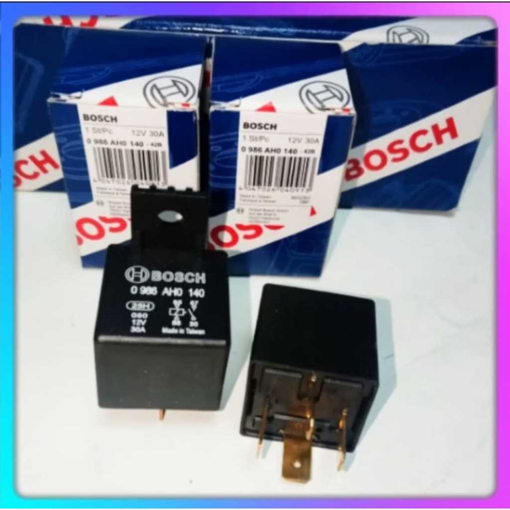 Jual RELAY 12V KAKI 4 BOSH ORIGINAL | Shopee Indonesia