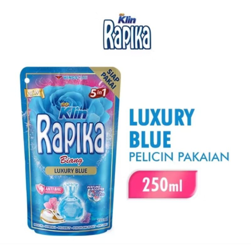 Jual Rapika Biang Luxury blue kemasan 250 ml | Shopee Indonesia