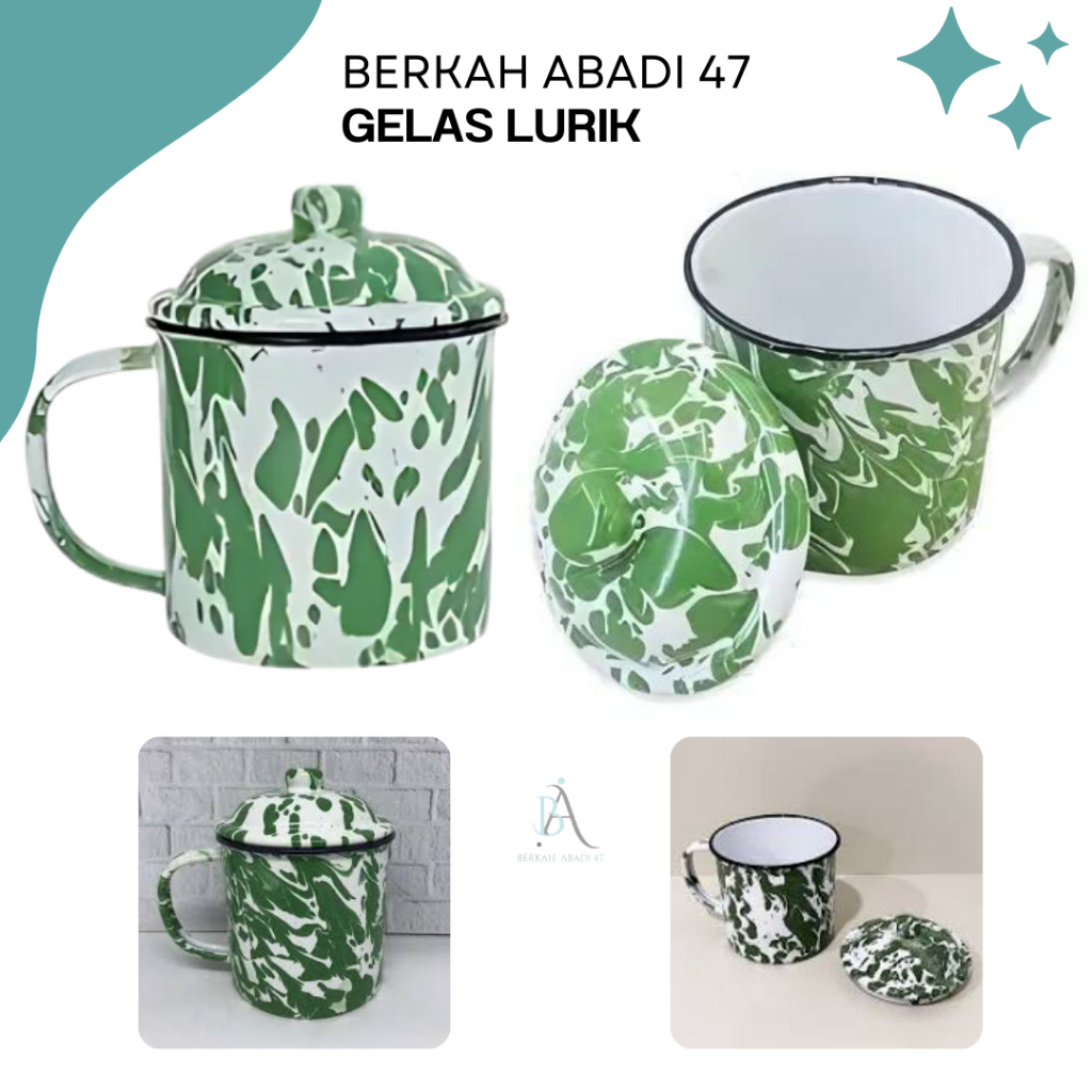 Jual Gelas Mug Belirik Mug Lurik Mug Jadul Besar Mug Lurik Kuno Jadul ...