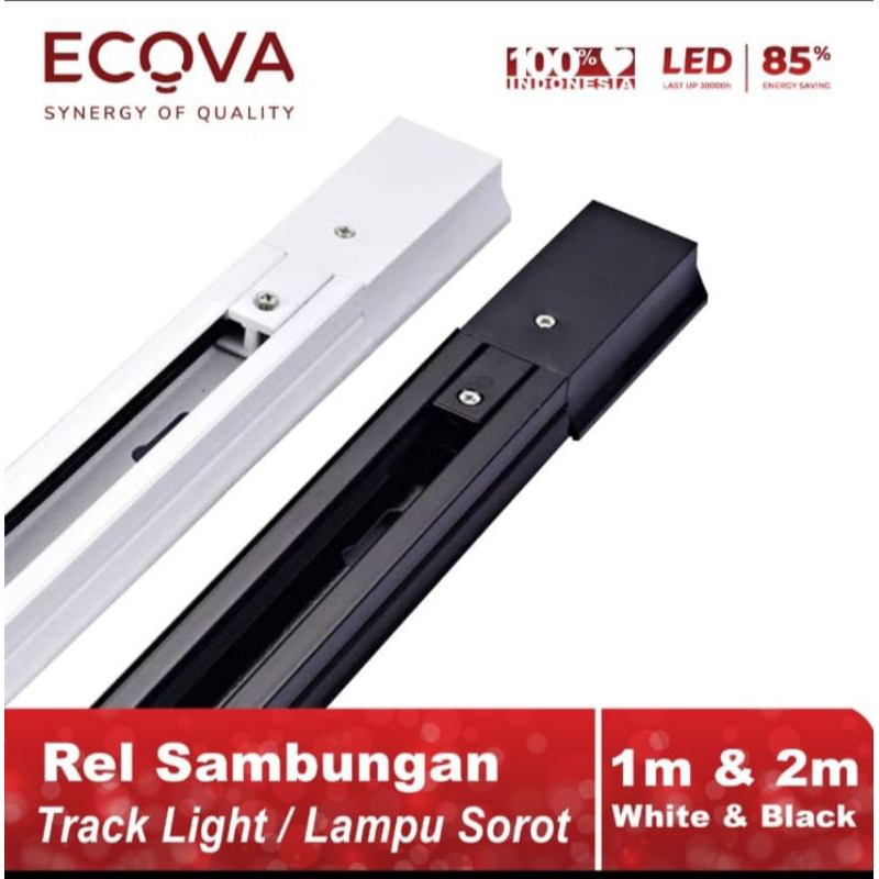 Jual REL RAIL TRACK LIGHT SAJA TANPA LAMPU Rel Track Light Rel Lampu ...