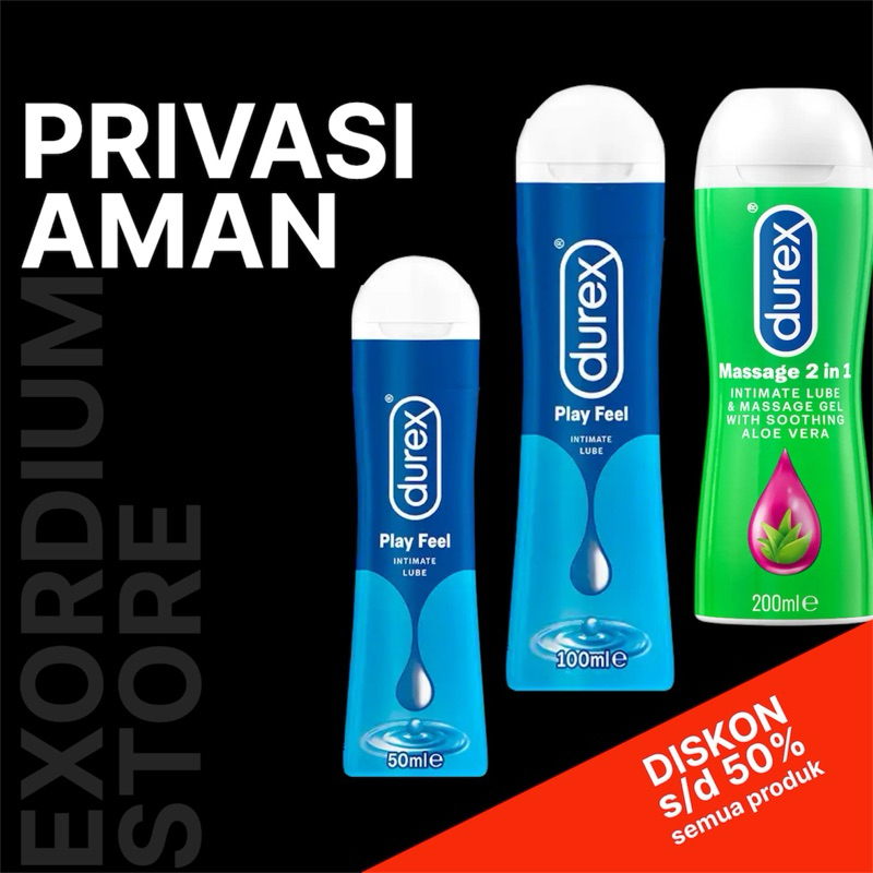 Jual DUREX Play Feel Intimate Lube Pelumas Tambahan saat berhubungan | Shopee Indonesia
