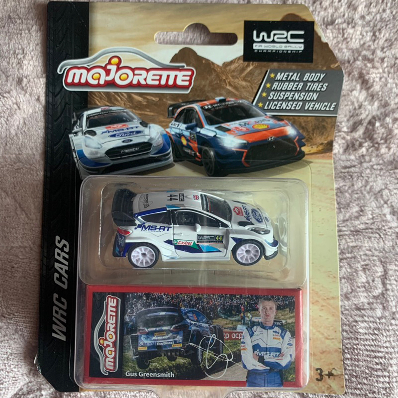 Jual Diecast Majorette Deluxe WRC Rally Ford Fiesta Gus Greensmith M ...