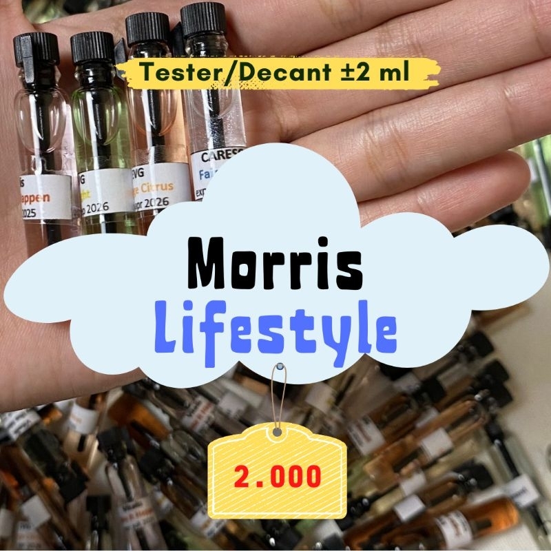 Jual Morris Lifestyle Eau De Parfume ± 2ml (Tester Decant Share in ...